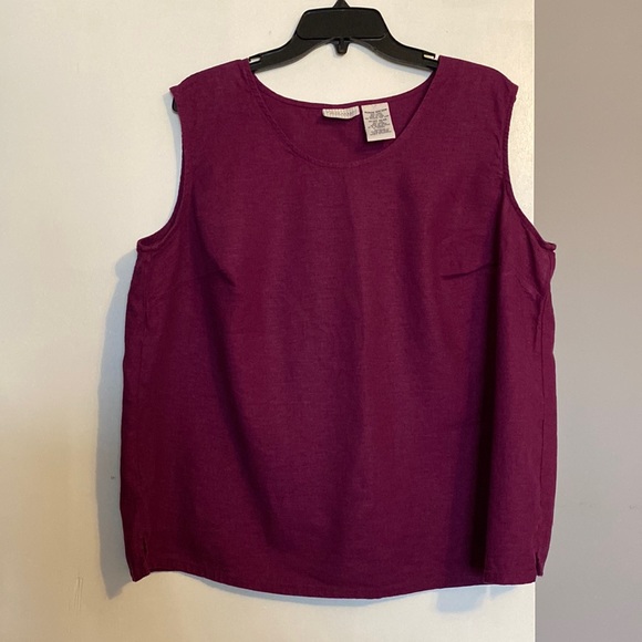 White Stag | Tops | White Stag Womens Burgundy Sleeveless Top | Poshmark